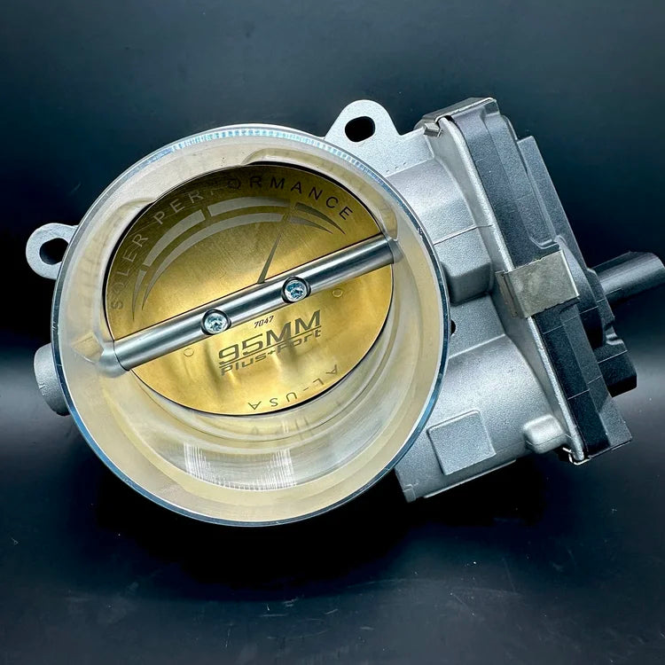 Soler Performance LS2 95MM Ported Throttle Body & Adapter Kit for C6 C ...